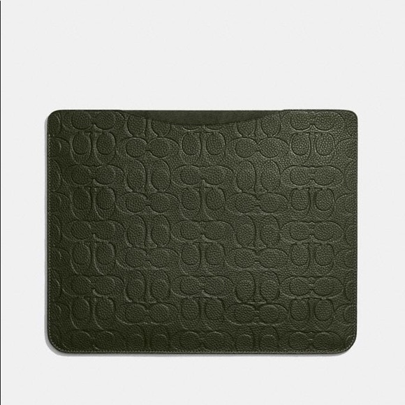 Coach | Tablets & Accessories | Coach Leather Tablet Sleeve | Poshmark